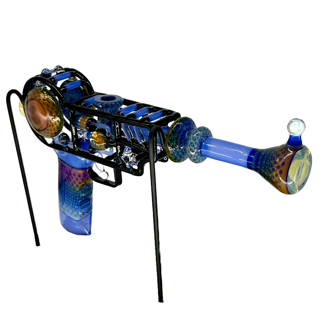 Villain Glass X Rocksolid Glass Ray Gun – Smokers Valley